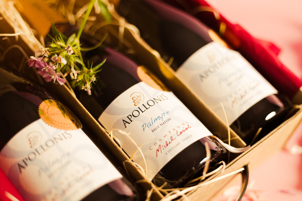 Organic Keto French Champagne Apollonis Brut Nature 6 pack – The Only ...